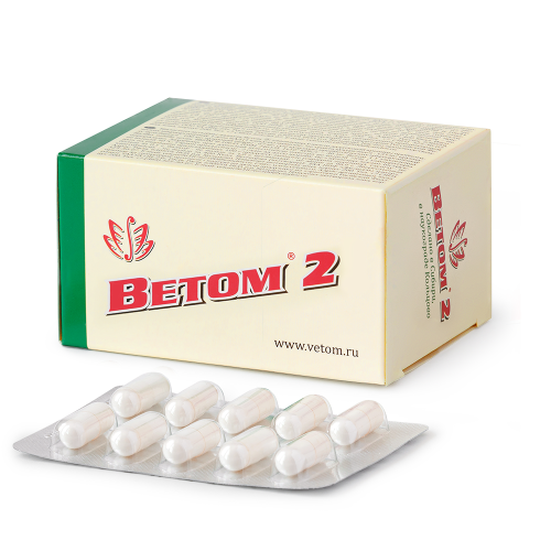 Probiotyk Vetom 2 50 kaps 0,33 g FORMUŁA ZDROWIA